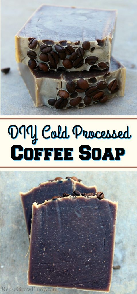 DIY Cold Processed Coffee Soap - Reuse Grow Enjoy